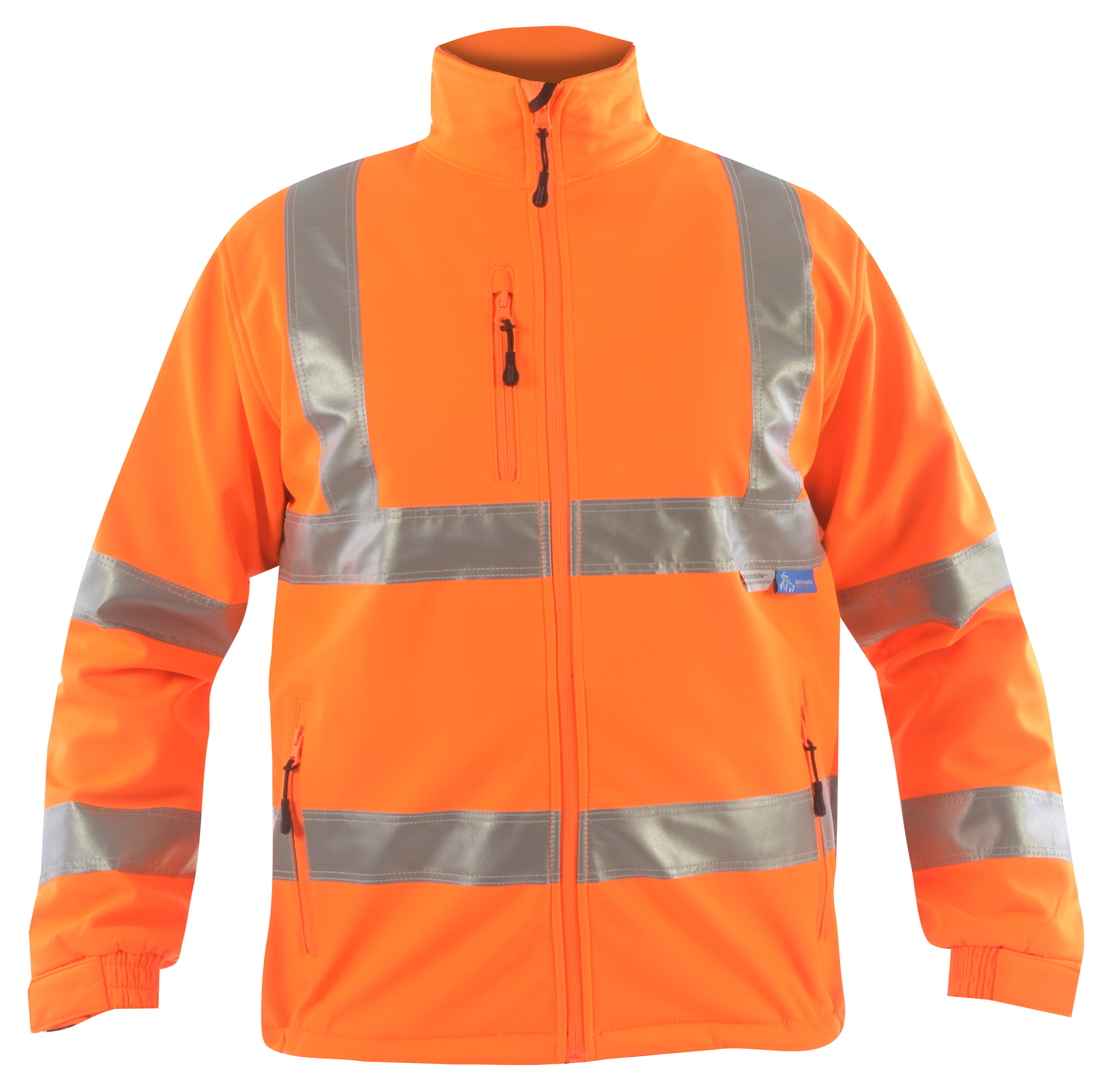 Rail High Viz Softshell Jacket | Bodyguard Workwear
