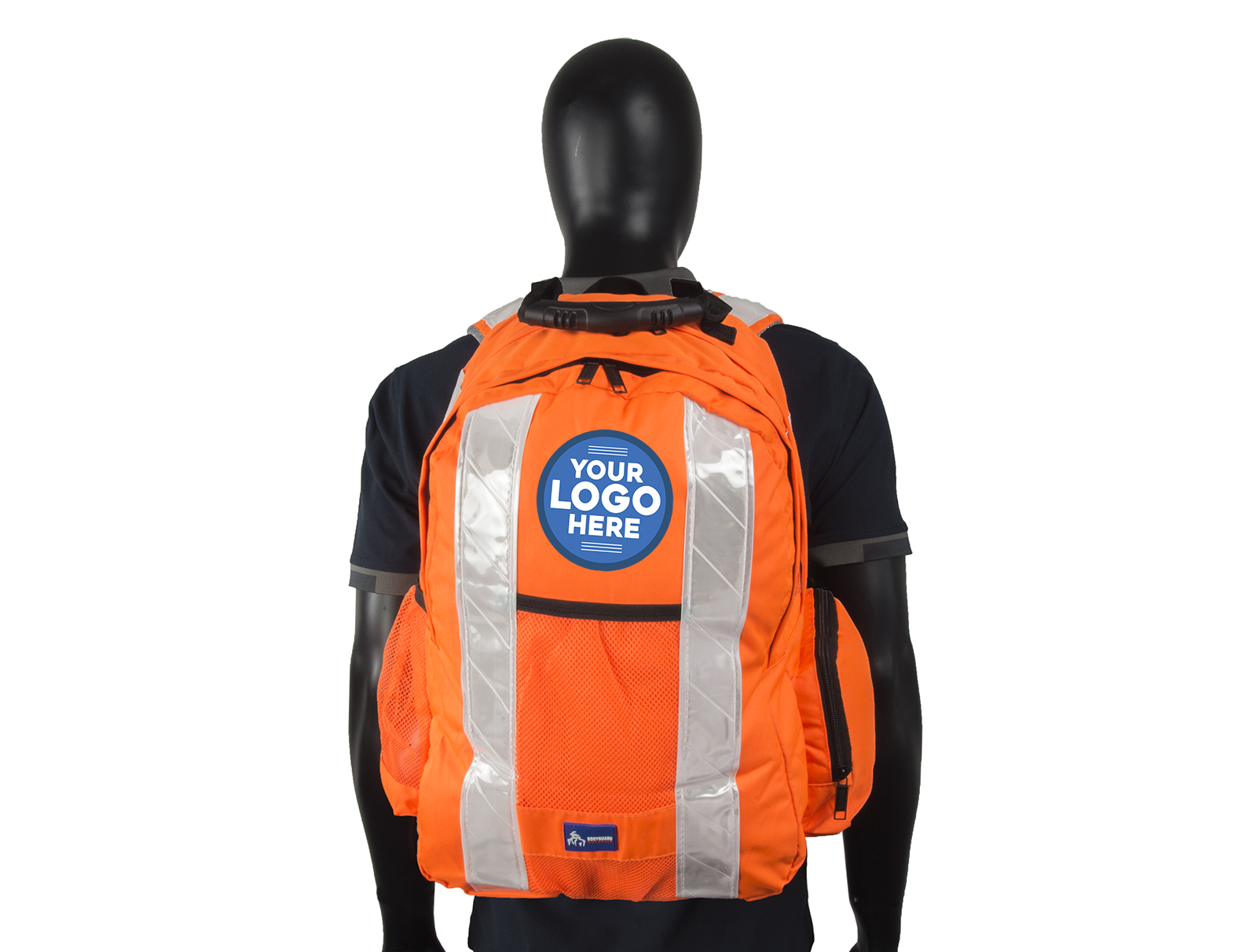 High Vis Rucksack w/ Anti-Entanglement System, 35 ltr | Bodyguard Workwear